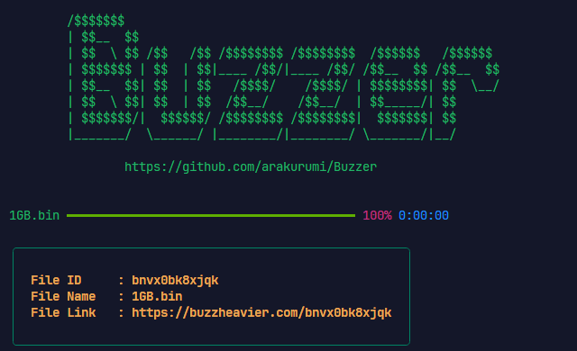 Github Arakurumibuzzer A Simple Python Script For Uploading File Folder To Buzzheavier 6263