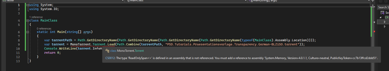 Failed to compare two elements in the array. - Monotorrent v3.0.0-beta.rev0102 · Issue #581 ...