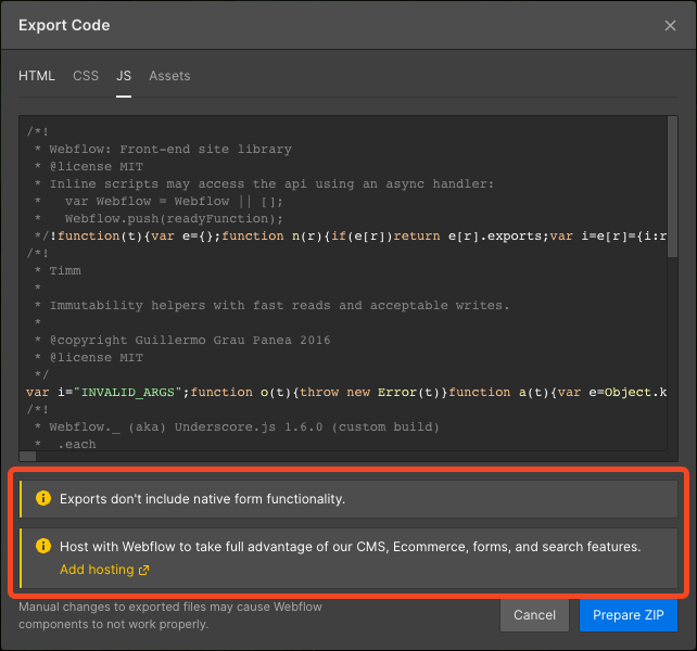 WebFlow Export : r/webflow